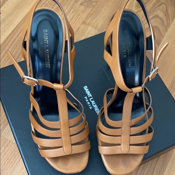 Saint Laurent | Shoes | Caramel Color Saint Laurent Paris Shoes | Poshmark